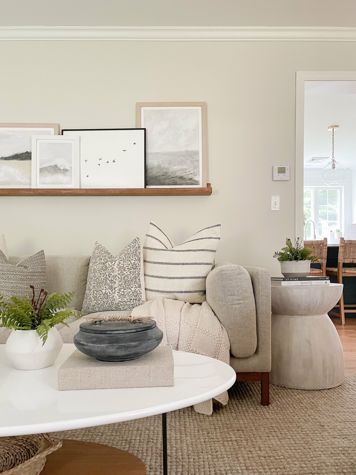 5 Ways to Style a Big Blank Wall - Sherri Calnan