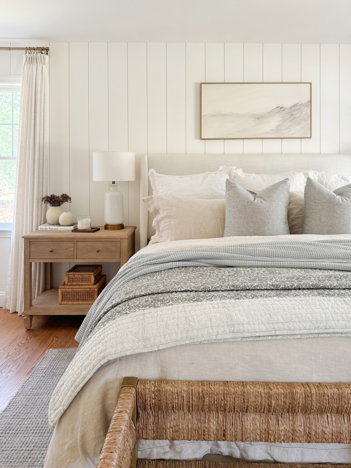 Seaside Serenity: Coastal Bedroom Styling - Sherri Calnan